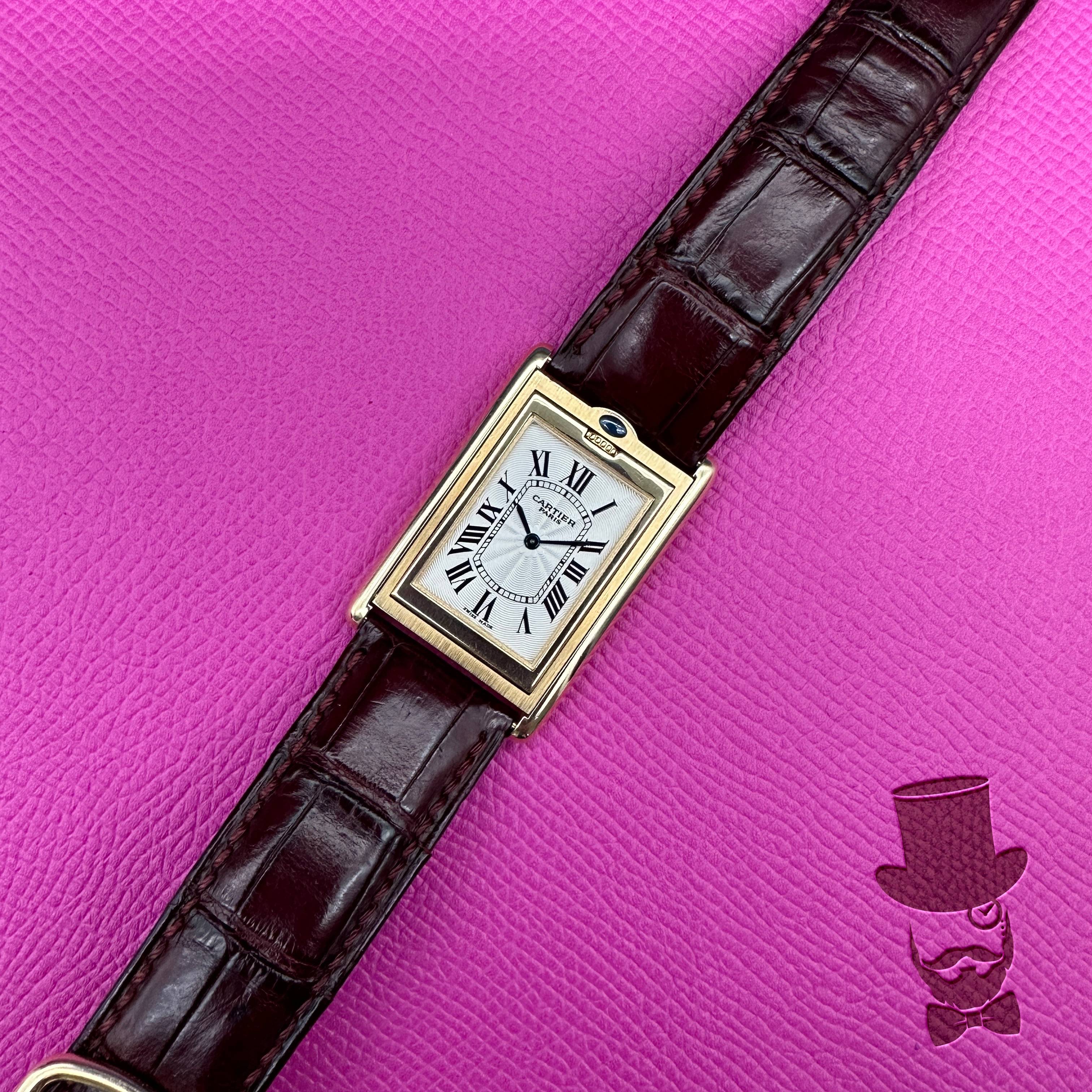 Cartier Tank Basculante 2390 Open Caseback - Le Vintager